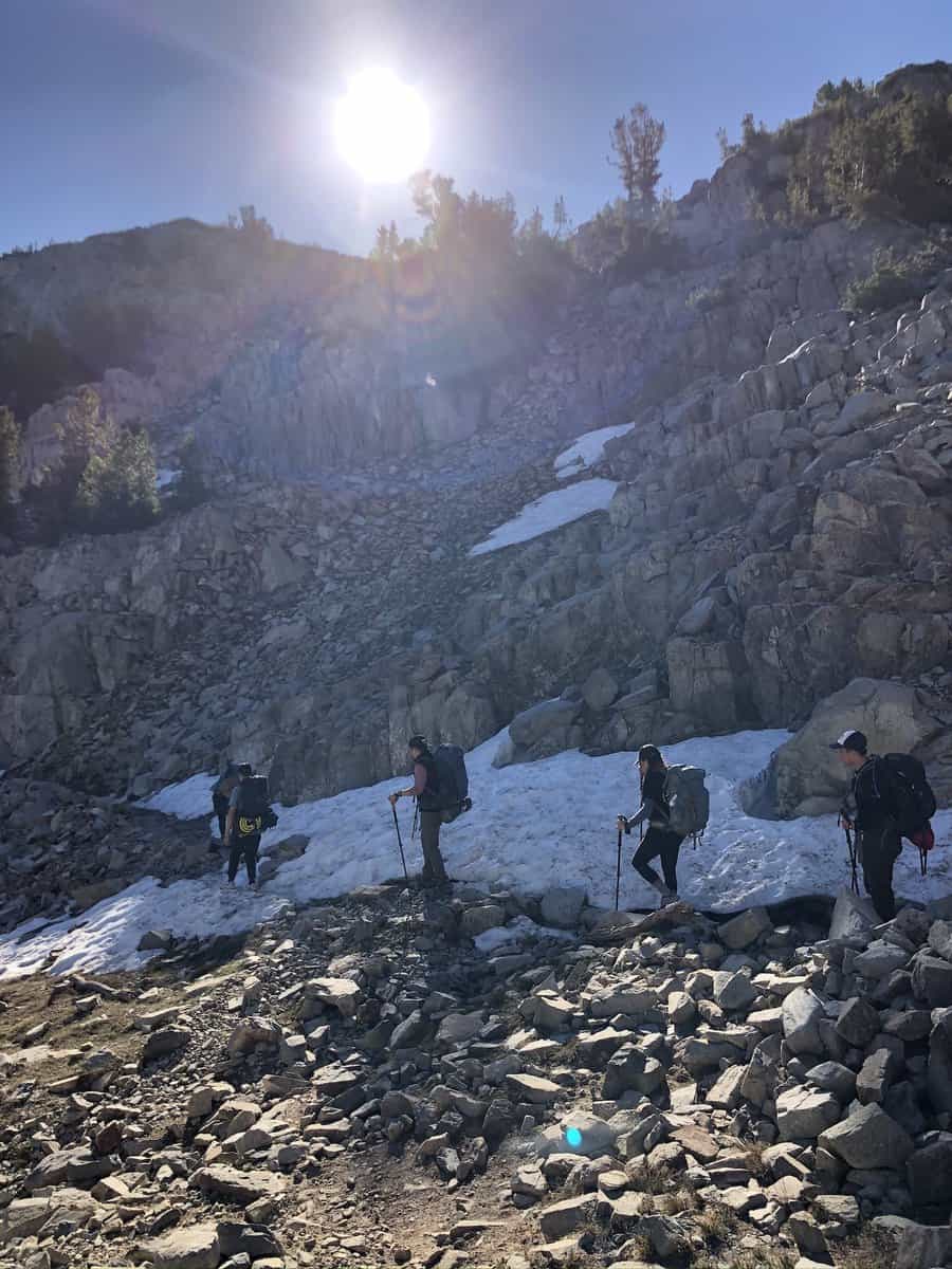 Backpacking Duck Pass Trail to Pika Lake - Barley and Co.